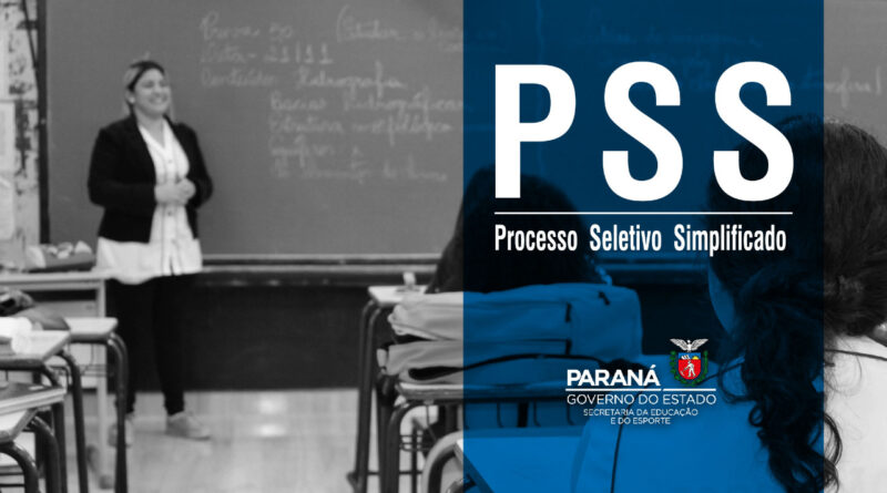 Inscrições para o PSS de professores do Paraná terminam nesta quinta ...