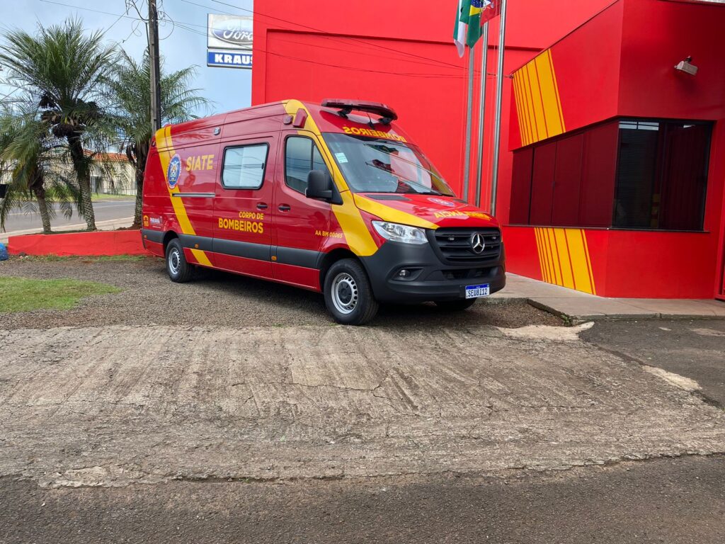 Corpo de Bombeiros de Laranjeiras recebe nova viatura – Jornal Correio do Povo